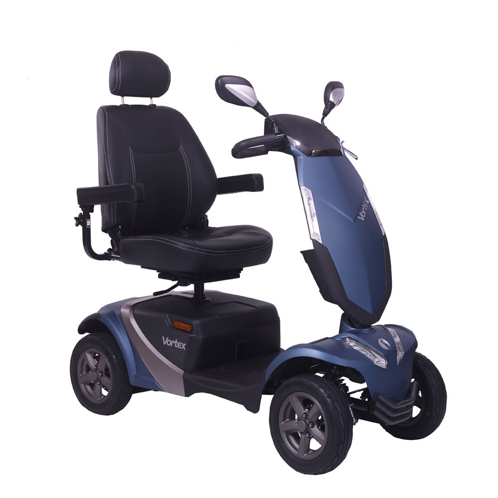 Rascal Vortex Mobility Scooter - Titanium Blue